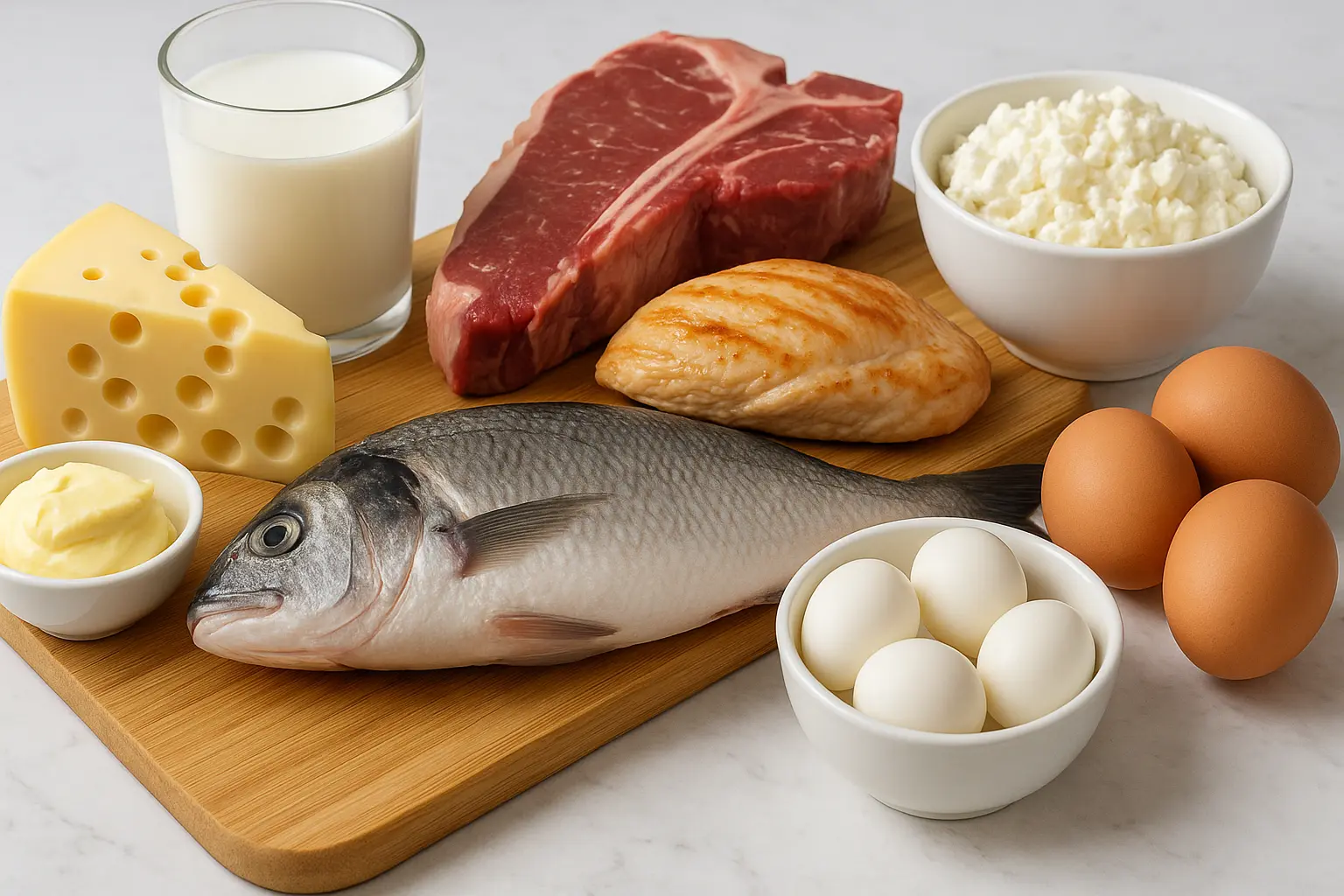 Alimentos de origen animal: lista con 50 ejemplos